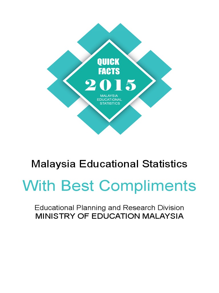 With Best Compliments: Malaysia Educational Statistics | PDF | Primary ...
