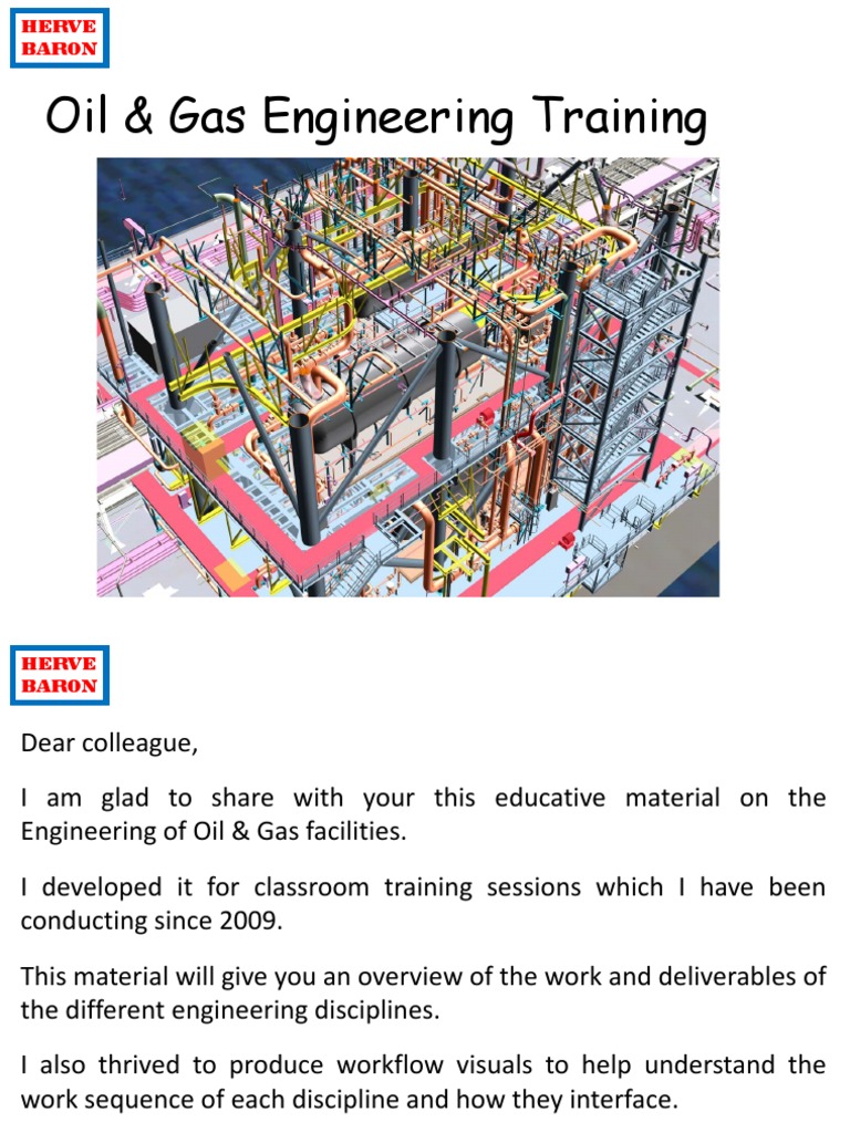 Oil & Gas Engineering Training | PDF | Instrumentation | Specification ...