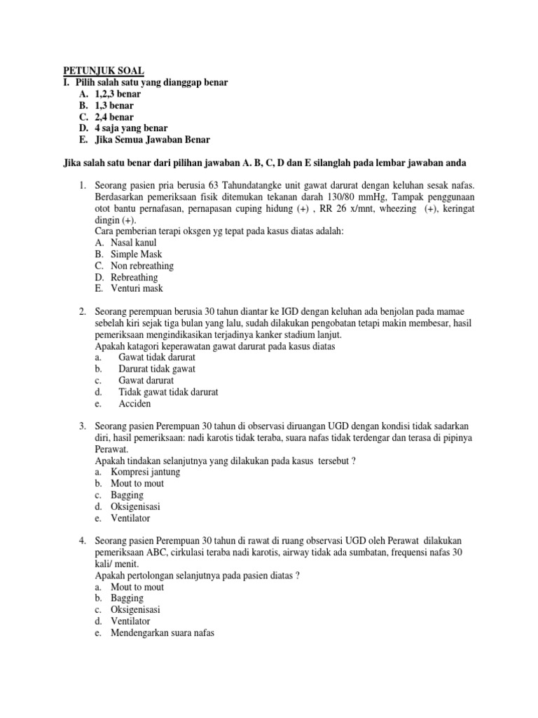 Contoh Soal Kasus | PDF
