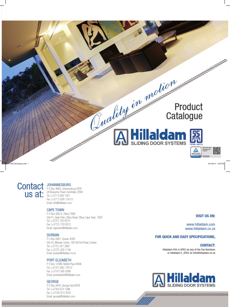 Hillaldam Catalogue | PDF | Door | Architectural Elements