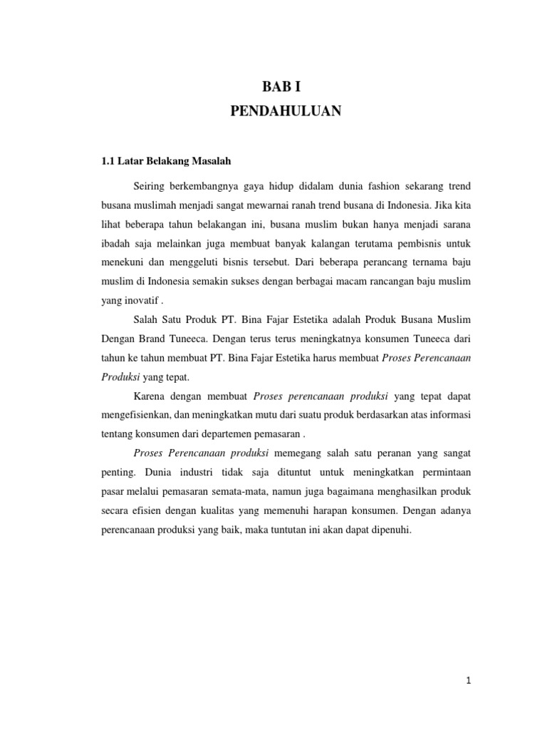 Kerja Praktek PPIC | PDF