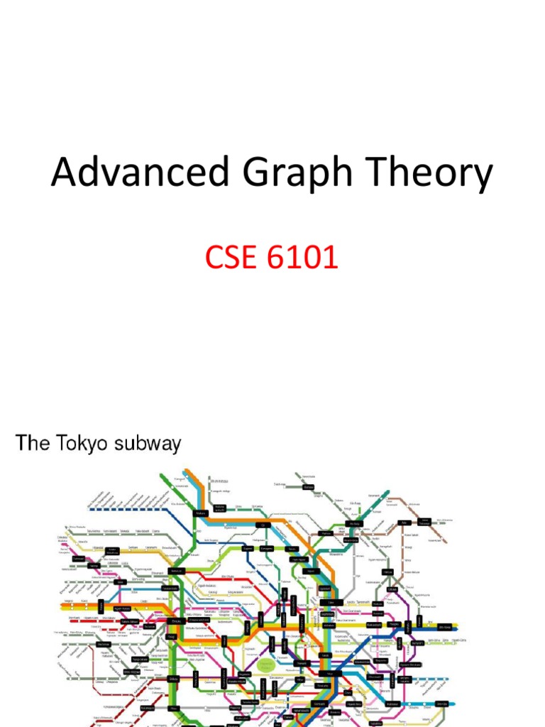 Advance Graph Theory | PDF | Vertex (Graph Theory) | Combinatorics