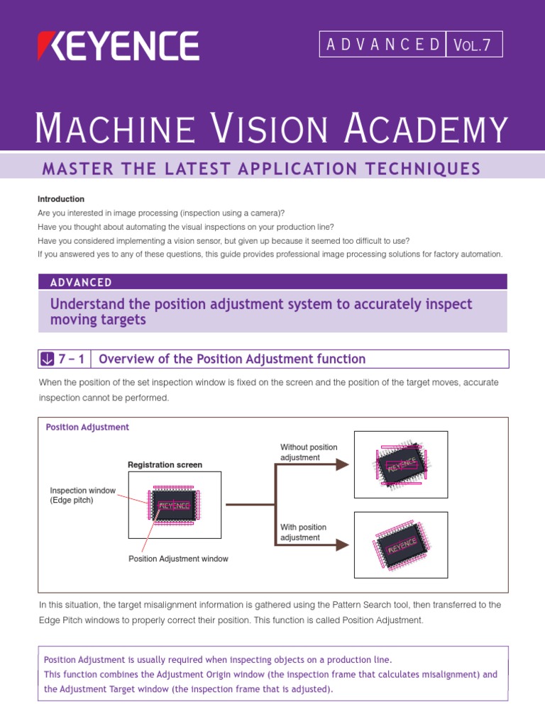 Machine Vision Academy Advanced Vol 7 | PDF | Cartesian Coordinate ...