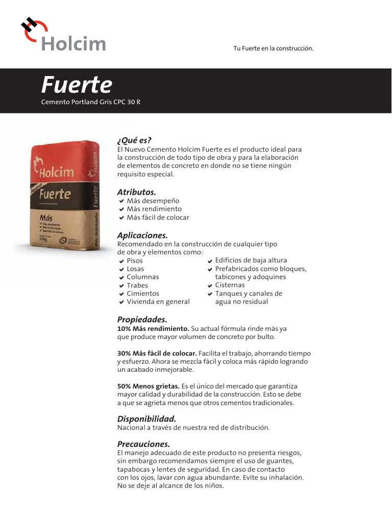 Holcim Pdf Hormigón Cemento