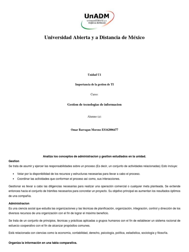 Dgti U1 A2 Ombm | PDF | Tecnología de información y comunicaciones ...