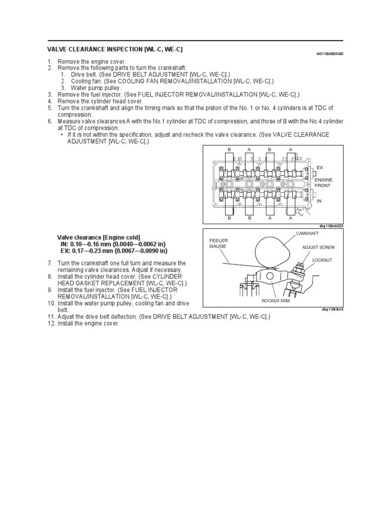 Checking and Adjusting Valve Clearances for Proper Engine Performance ...