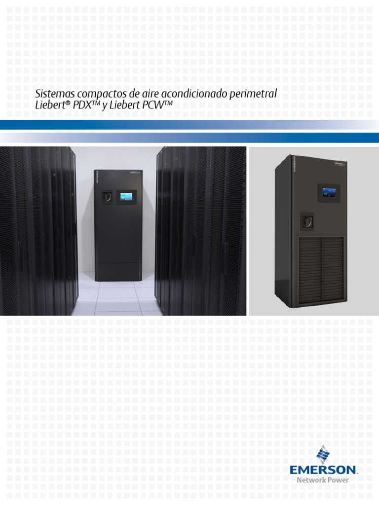 Liebert PDX Brochure Spanish | PDF | Aire acondicionado | Uso eficiente ...