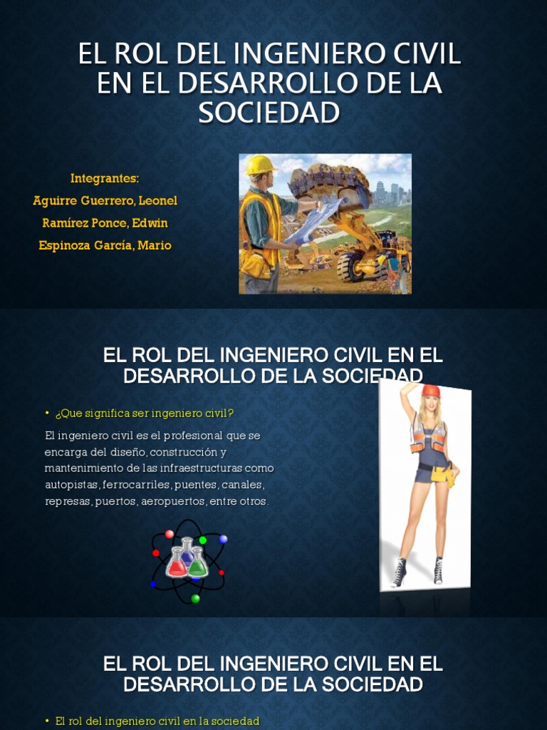 El Rol Del Ingeniero Civil en La Sociedad | PDF