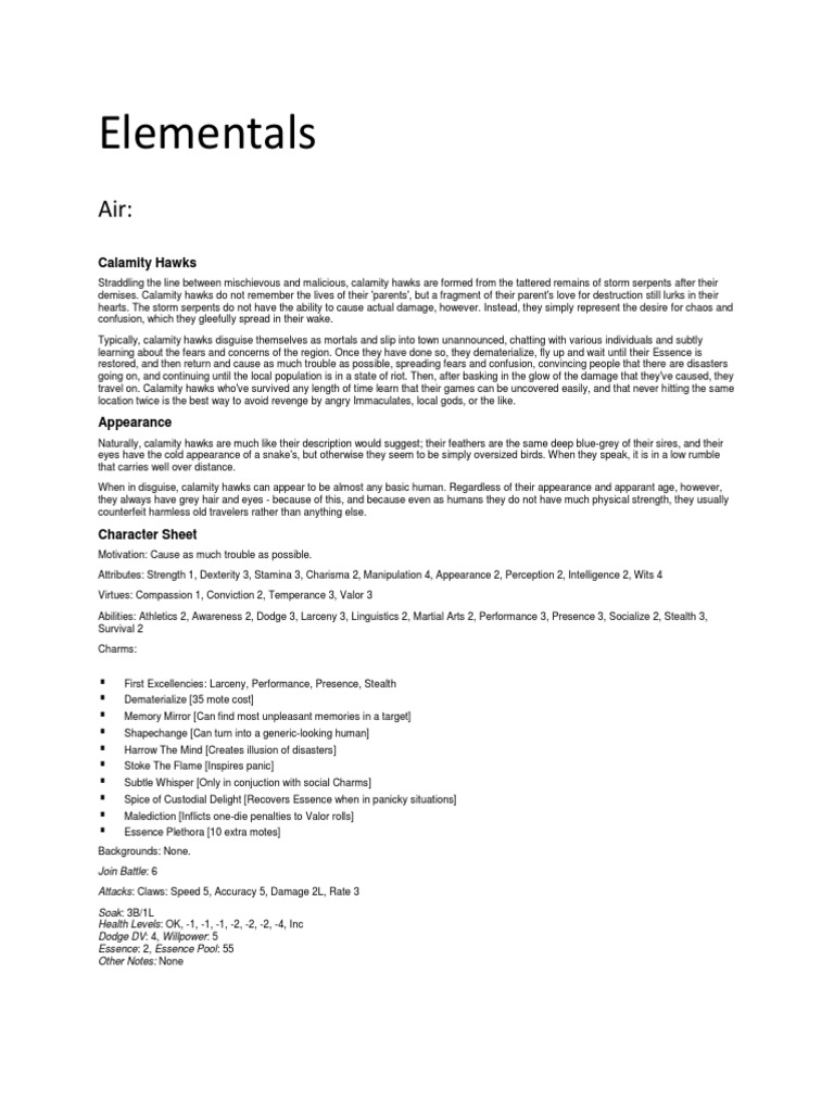 Elementals: Calamity Hawks | PDF | Dream | Knowledge