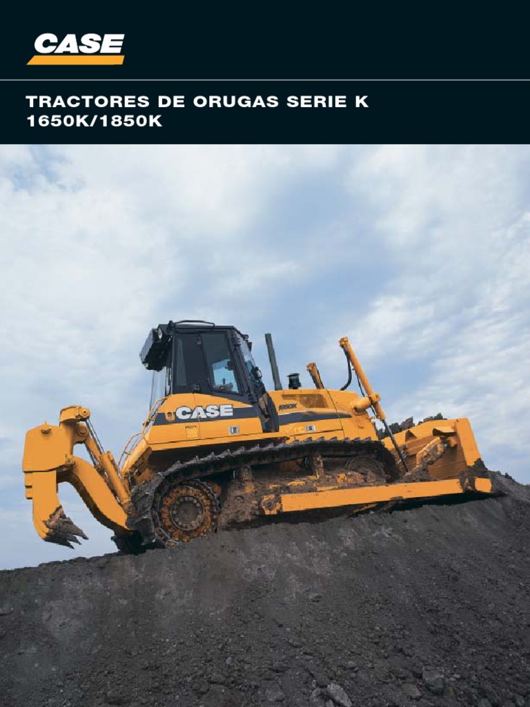 Catalogo Case 1650K PDF | PDF | Tractor | Transmisión automática