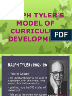 Ralph Tyler - Curriculum | PDF | Curriculum | Theory