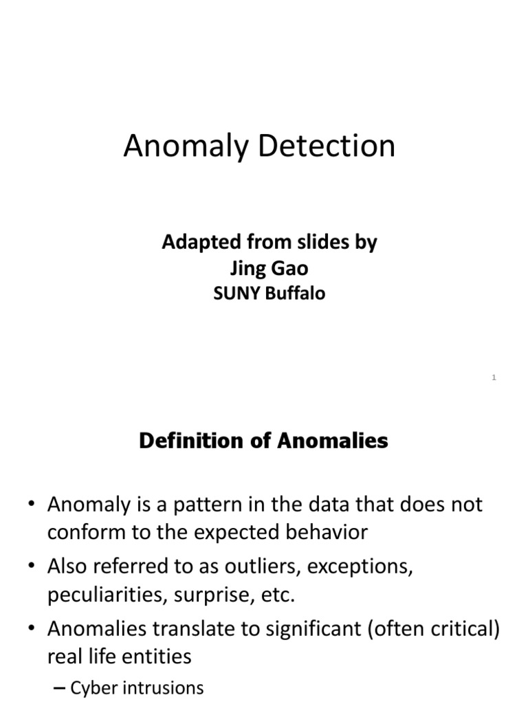 Outlier Detection | Download Free PDF | Receiver Operating ...