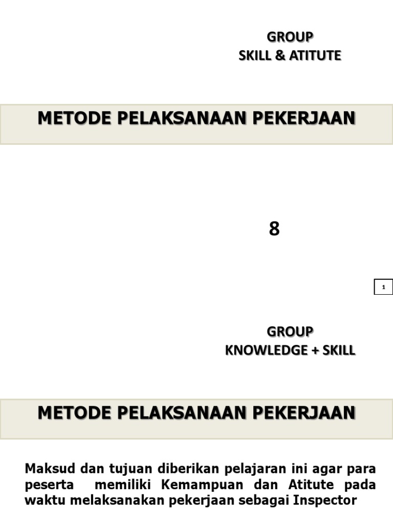 Metode Pelaksanaan Proyek | PDF