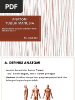 "Dasar Anatomi Tubuh Manusia" | PDF