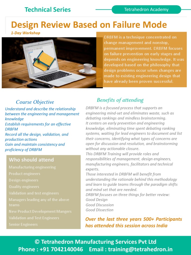Design Review Based On Failure Mode 1-Day Workshop by Tetrahedron | PDF ...