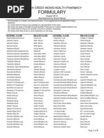 Therapeutic Interchange List | PDF | Pharmacy | Medical Treatments