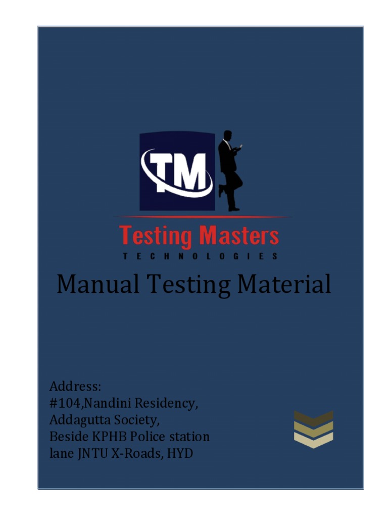 Manual Testing Material | PDF | Software Testing | Unit Testing
