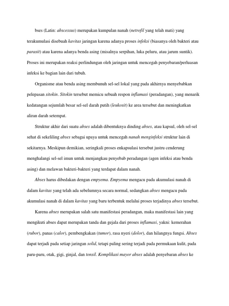 Abses Femur | PDF
