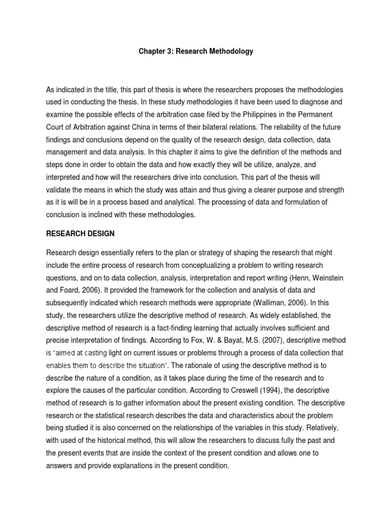 Chapter 3 Angge | PDF | Scientific Method | Qualitative Research