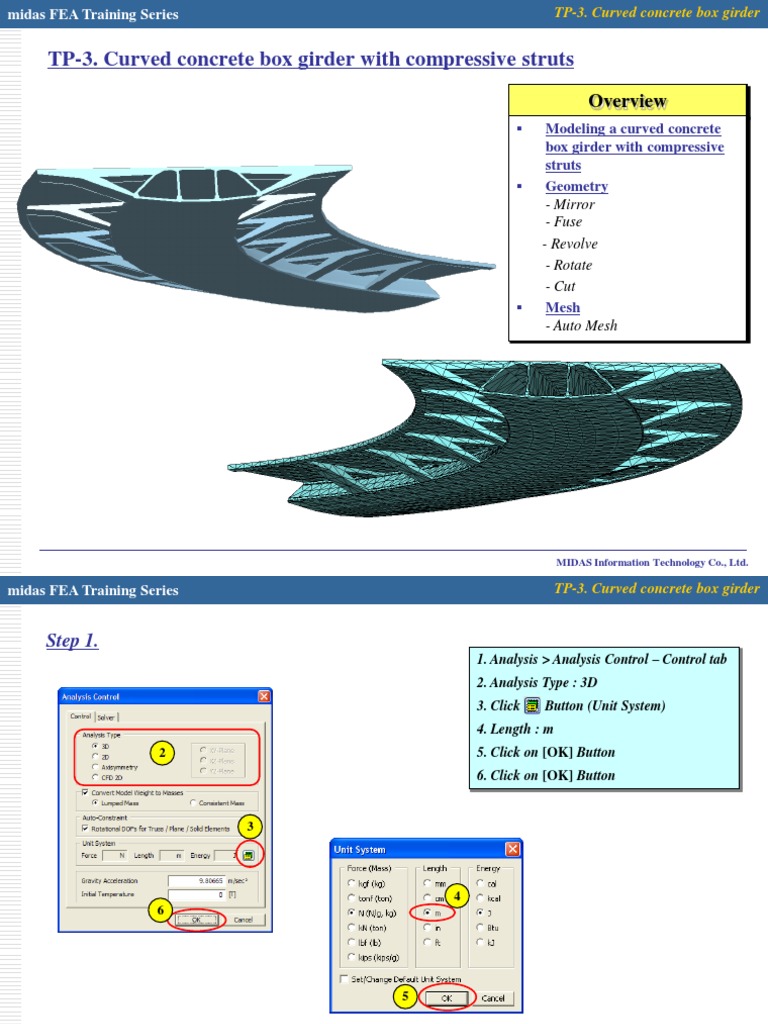 FEA Tutorials FA1 | PDF | Cartesian Coordinate System | Geometry