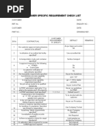 Material Receiving Inspection Checklist | PDF | Business Process