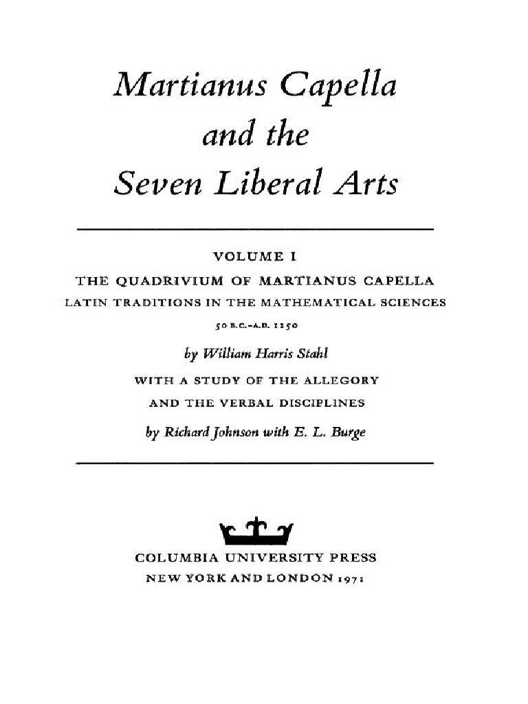 Allegory of Trivium and Quadrivium | PDF