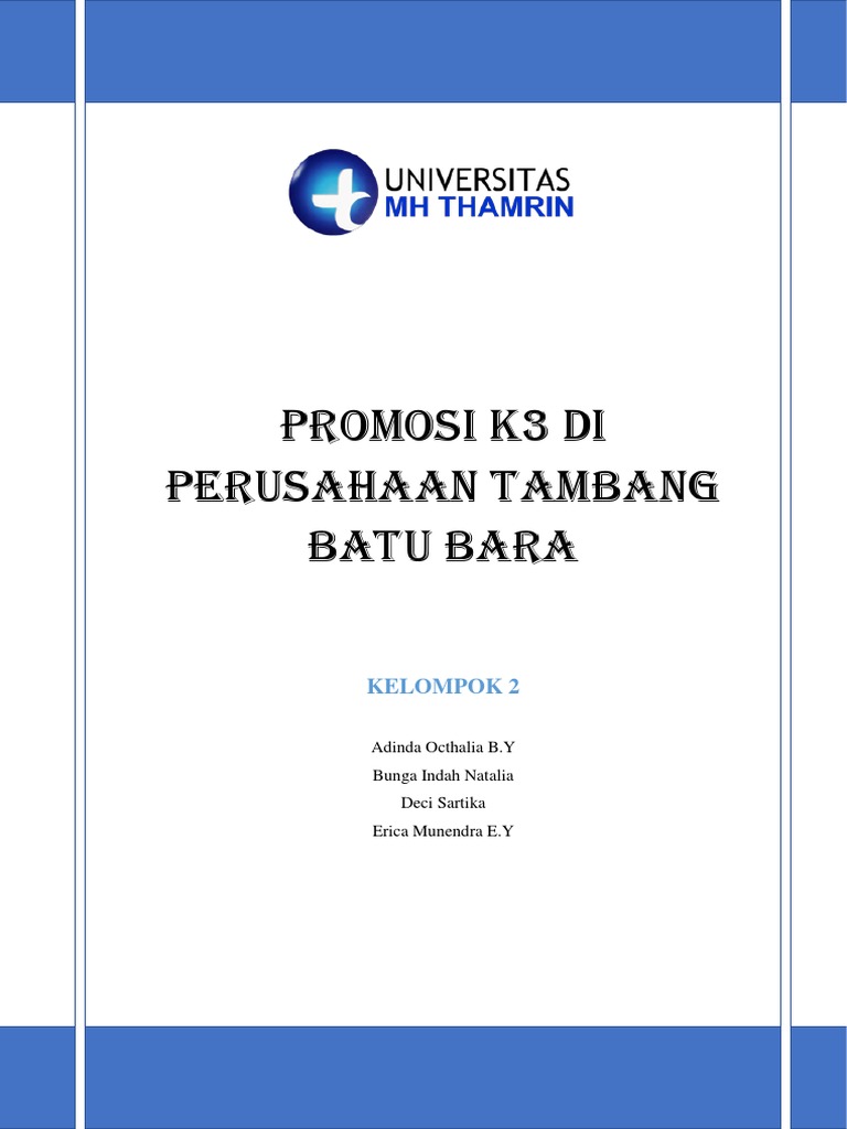 Kelompok 2 Promosi k3 (Mining) | PDF