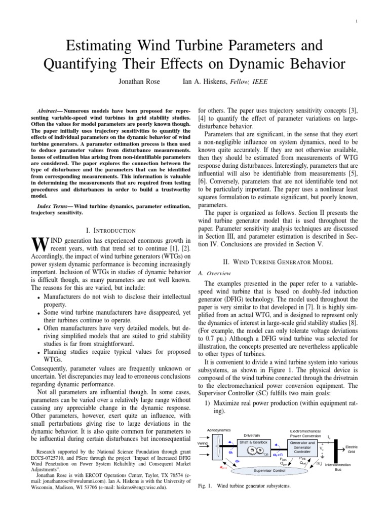 Wind Turbine | PDF | Teaching Mathematics | Physics