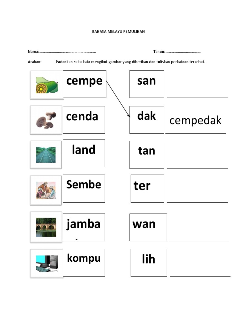 Documents - Tips - Lembaran Kerja KVK KV KVK | PDF