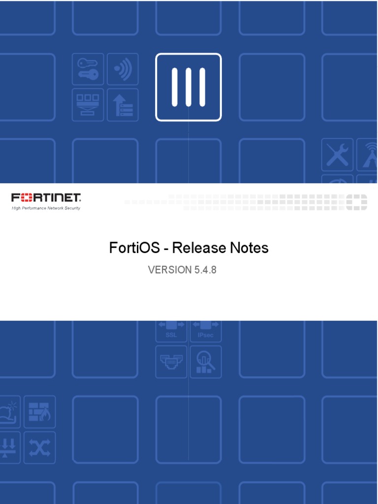 Fortios v5.4.8 Release Notes | PDF | Transport Layer Security | Safari ...