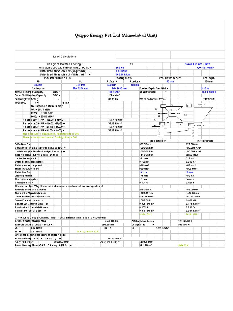 Design Load Calculations | PDF | Materials Science | Chemical Product ...