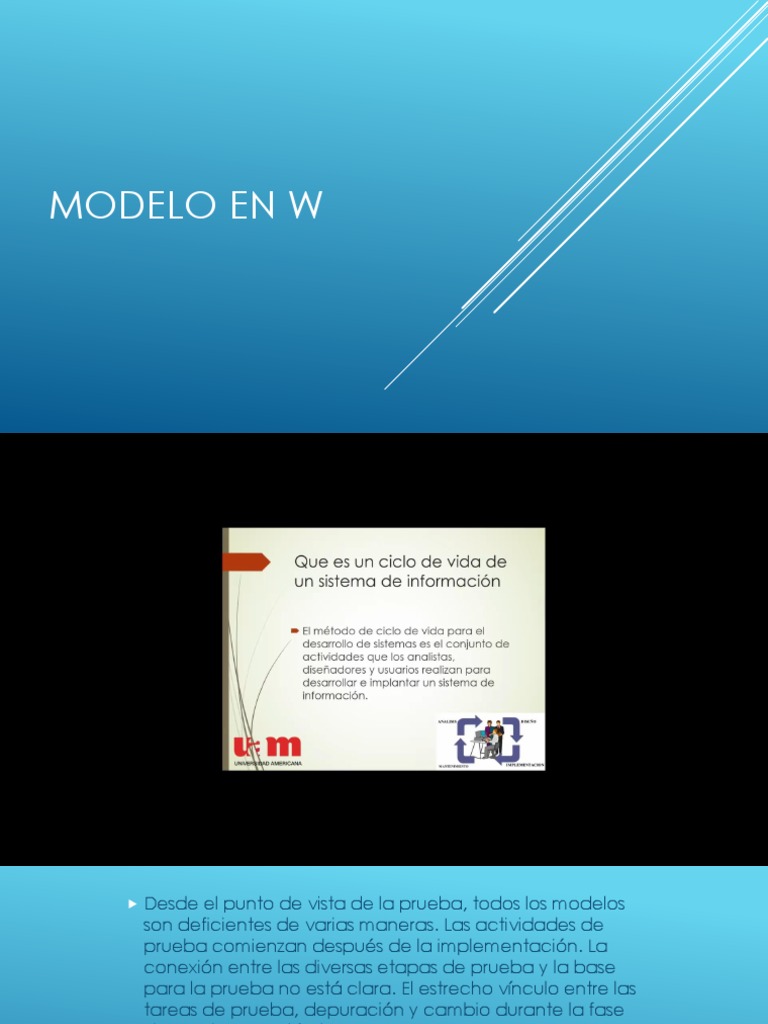 Modelo W: Enfoque en Pruebas de Software | PDF | Usabilidad | Software