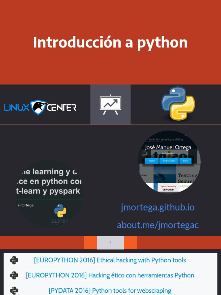 Introduccion Python | Descargar gratis PDF | Python (lenguaje de ...