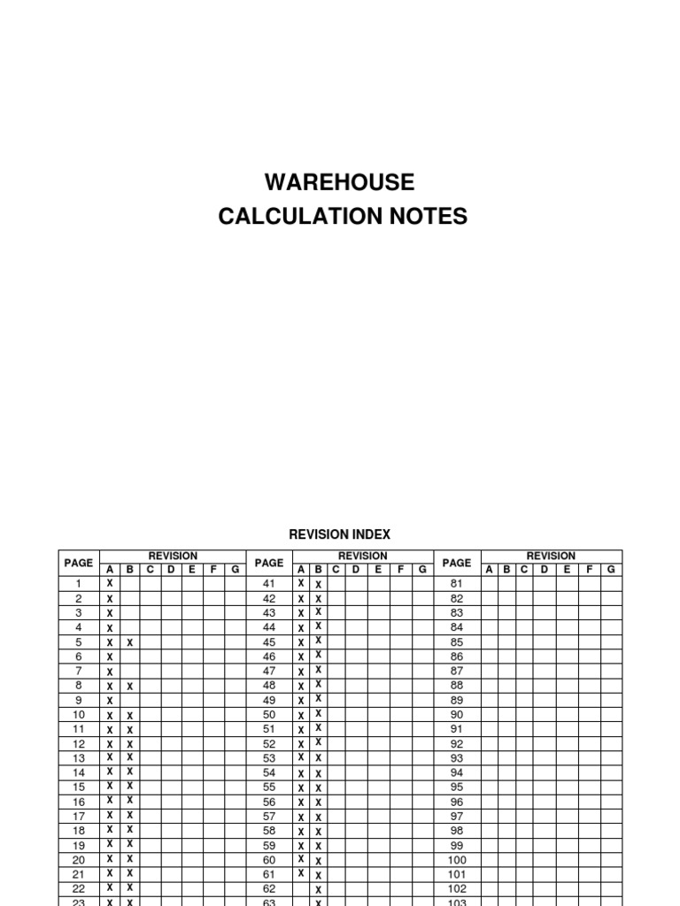 Warehouse Tables | PDF | Structural Steel | Strength Of Materials
