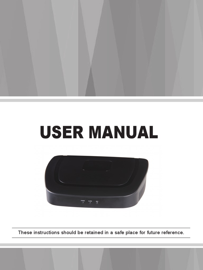 AHD DVR User Manual-1603 PDF | PDF | Ip Address | Video