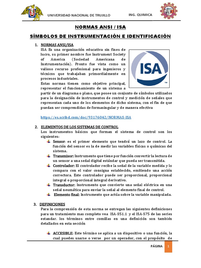 Normas Ansi-Isa Final | PDF | Controlador lógico programable | Sistema ...
