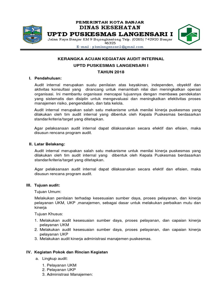 Kak Audit Internal | PDF