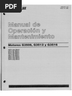 Manual de Operación y Mantenimiento CAT 3412C | PDF
