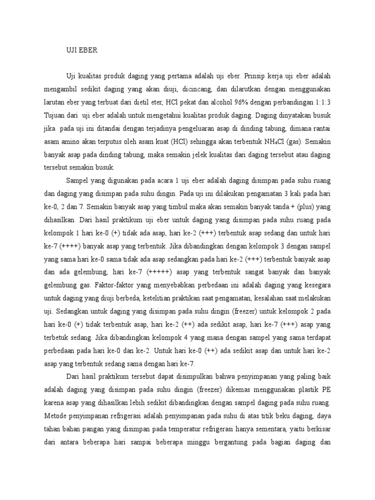 Uji Eber | PDF
