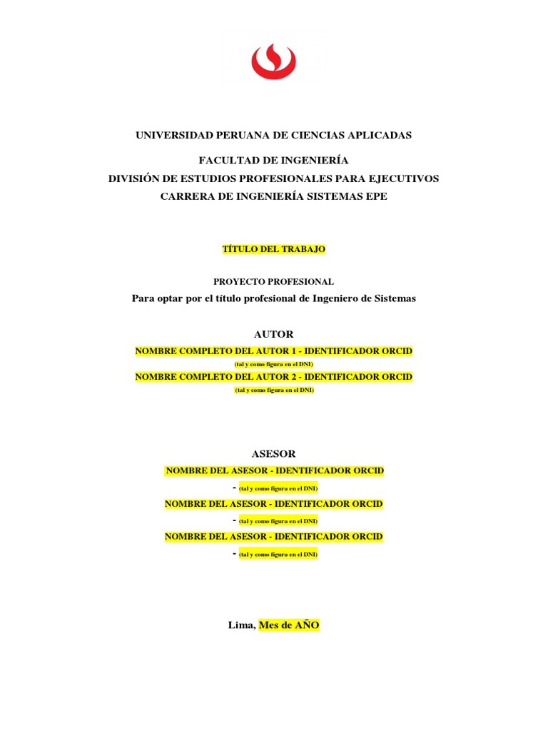 Caratula ORCID | PDF