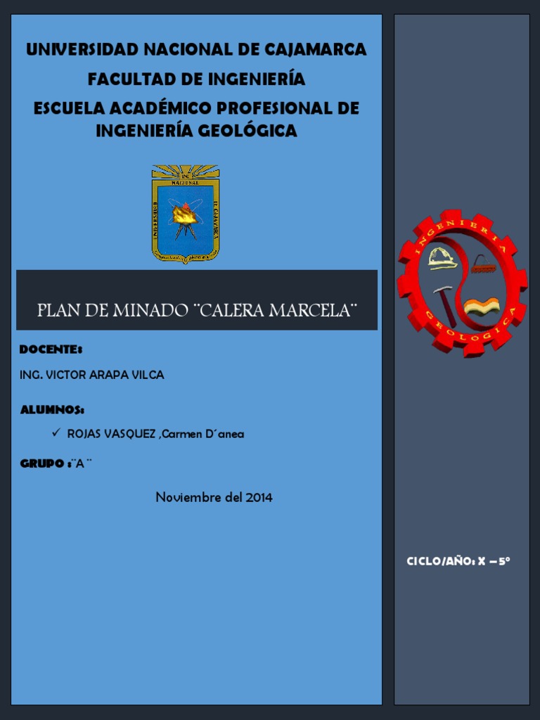 Plan de Minado | PDF | Minería | La investigación de operaciones