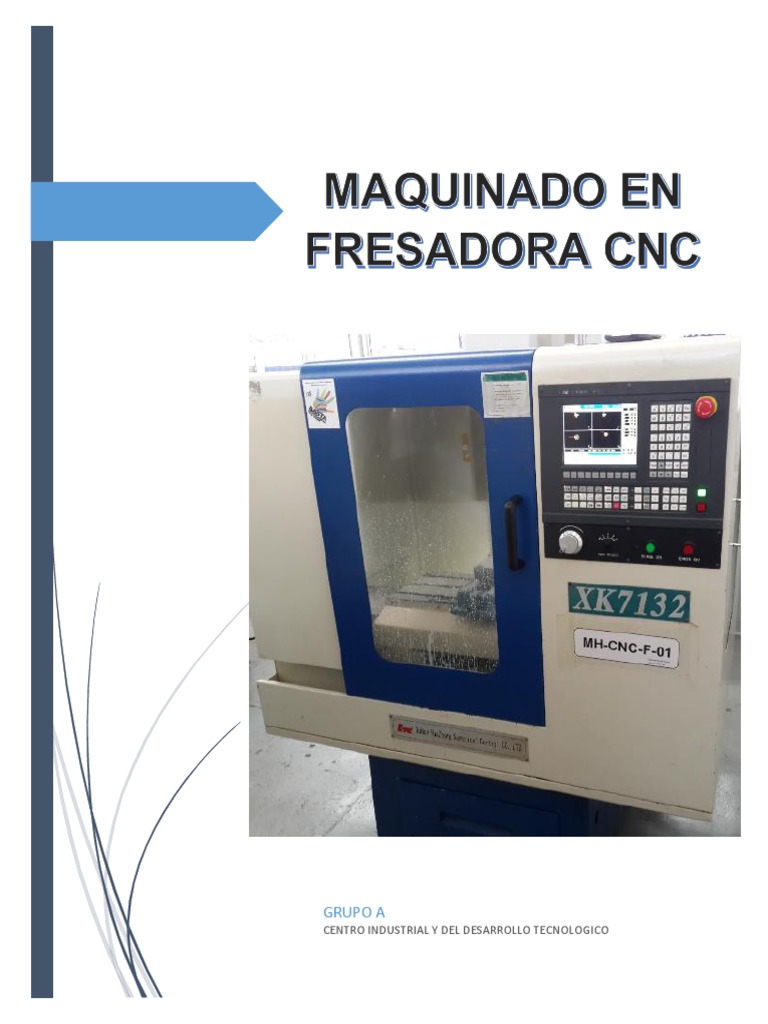 Informe Mecanizado Plato | PDF | Control numerico | Engranaje