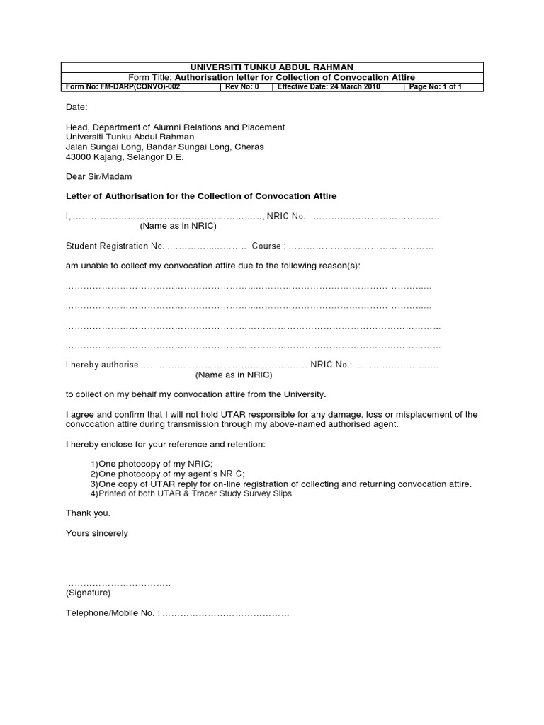 Universiti Tunku Abdul Rahman: Form No: FM-DARP (CONVO) - 002 Rev No: 0 ...
