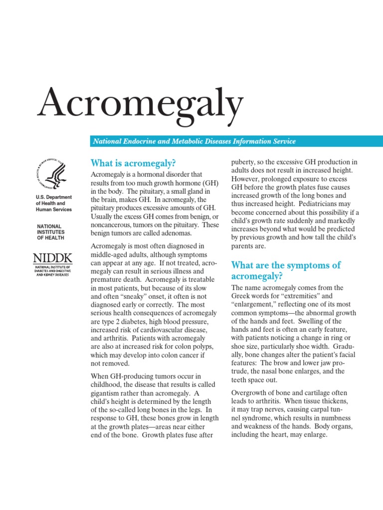 Acromegaly 508 PDF | PDF
