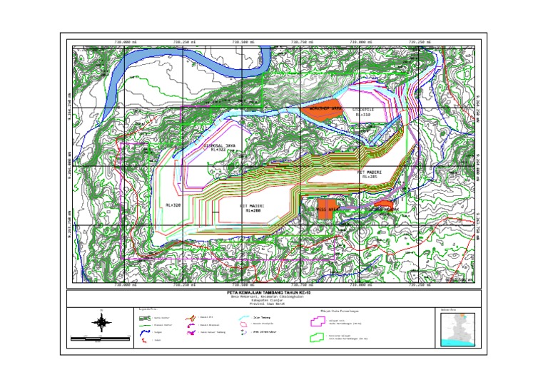 Peta Kemajuan Tambang 10-Model