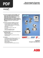 User's Manual of Electromagnetic Flow Meter | PDF | Flow Measurement | Corrosion