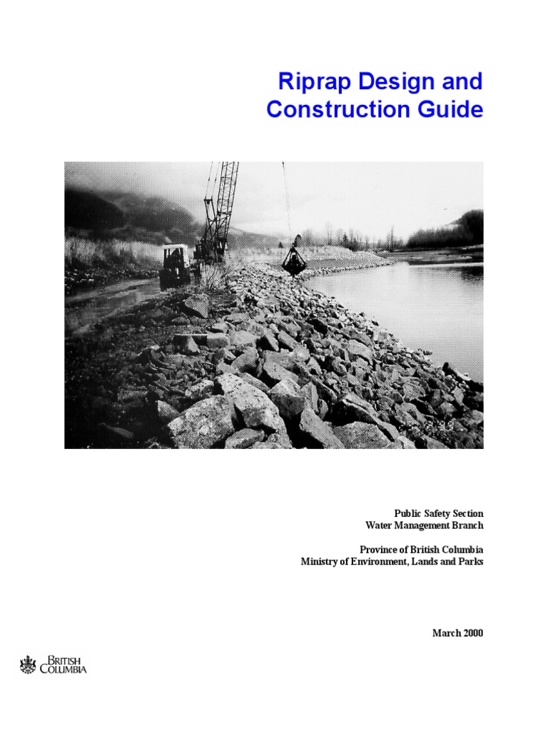 Riprap Guide PDF | Download Free PDF | Levee | Civil Engineering