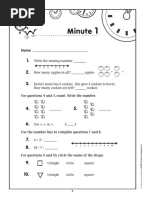 Grade 1 Data Handling Worksheets | PDF
