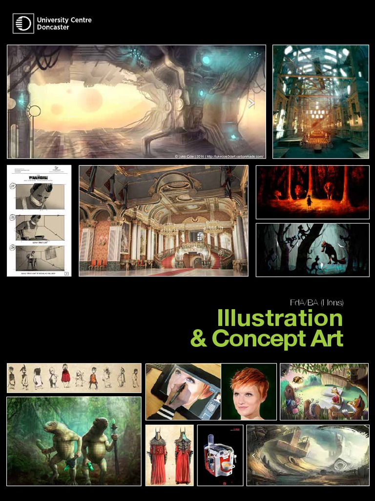 Illustration and Concept Art | PDF | Illustration | Drawing