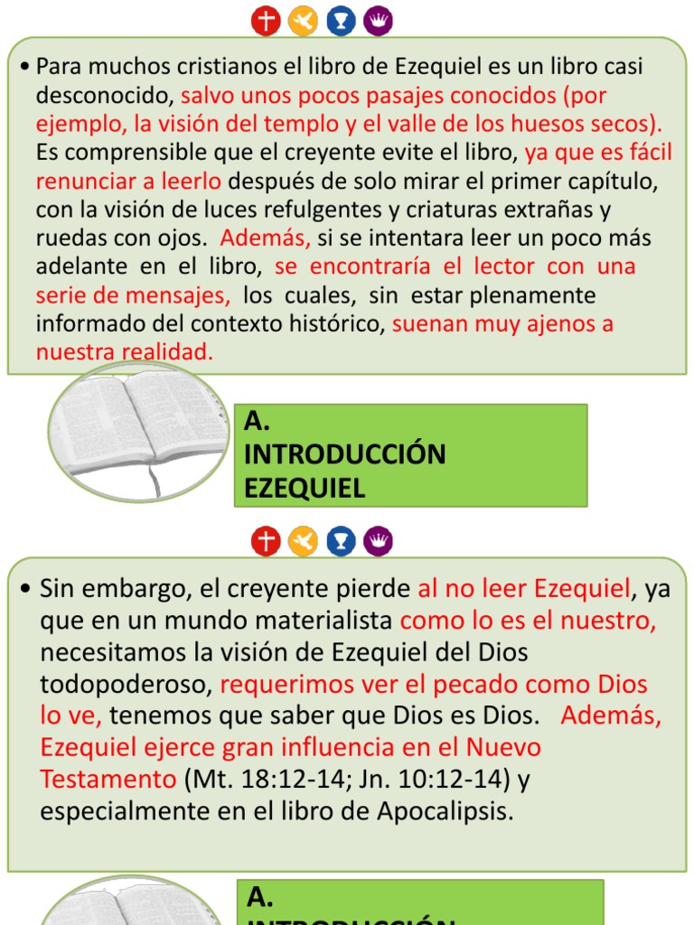 Estructura y Llamado del Profeta Ezequiel | PDF | Ezequiel | Libro de ...